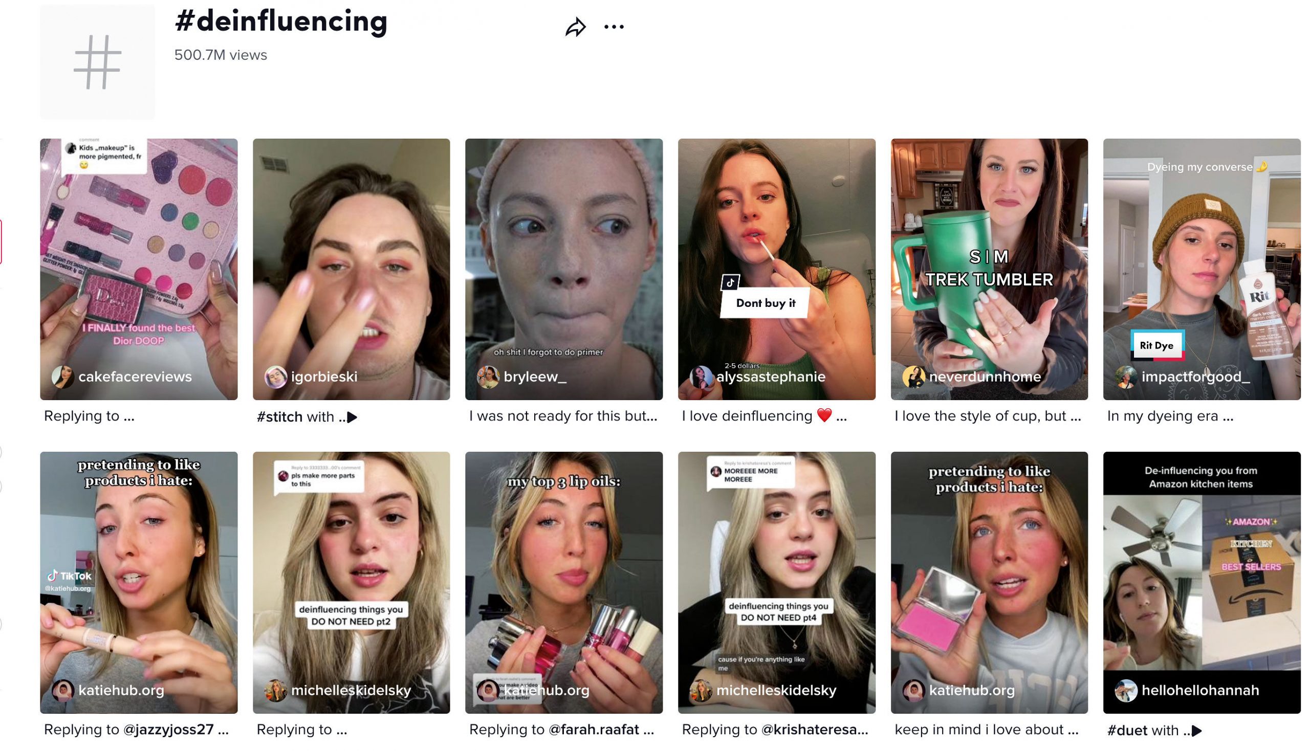 DE-INFLUENCING: o movimento "anti-influencer" do Tik Tok - Daily Cristina